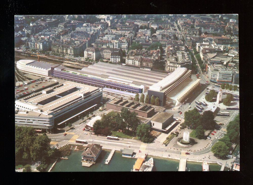 Luzern, Bahnhofgebiet (Fotomontage 1988) (Gebraucht) in Aarau für CHF 3 ...