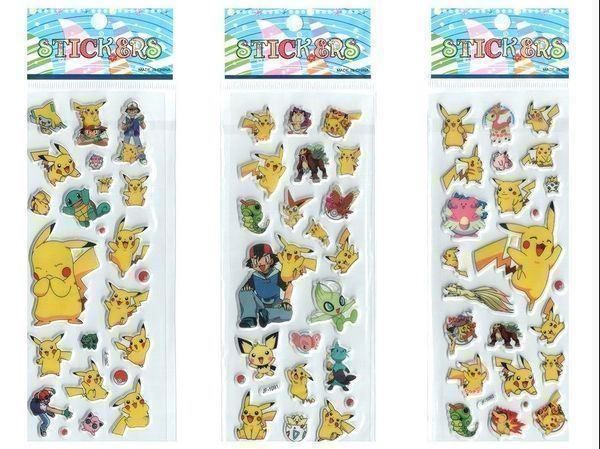 POKEMON GO 3D STICKER - 3D AUFKLEBER (Neu und originalverpackt) in ...