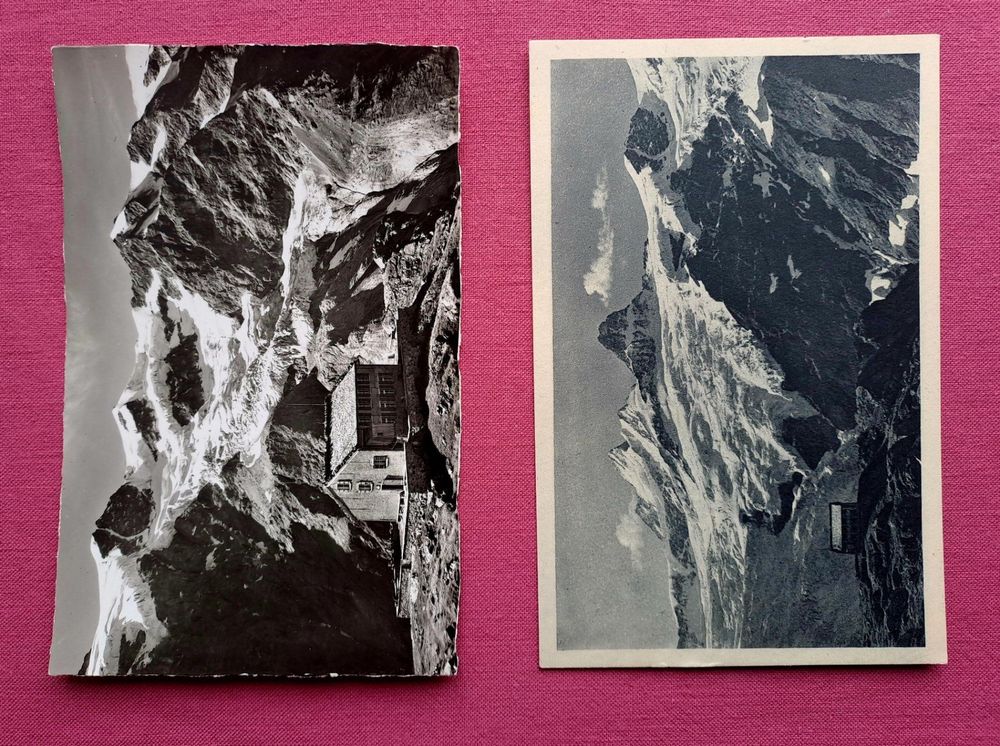 zwei uralte schwarzw. AK Glecksteinhütte SAC um 1920 | Kaufen auf Ricardo