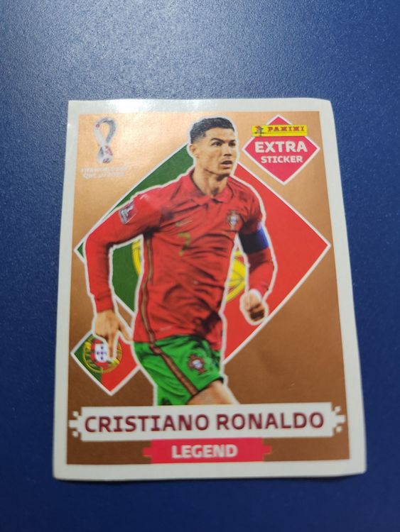 Ronaldo EXTRA Sticker WM 2022 Qatar Bronze (Gebraucht) in Matzingen für ...