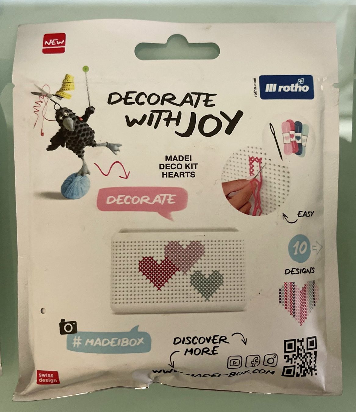 6 x Deko-Set für Box MADEI - Rotho (Neu und originalverpackt) in ...