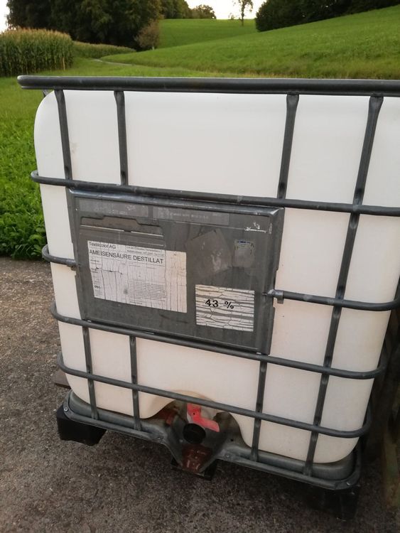 1000lt Tank (Gebraucht) in Bottenwil für CHF 5 – nur Abholung auf ...