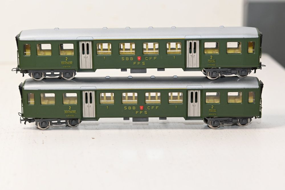 SBB 1/2 Kl Kleinbahn HO/DC mit OVP 2 Stück | Kaufen auf Ricardo