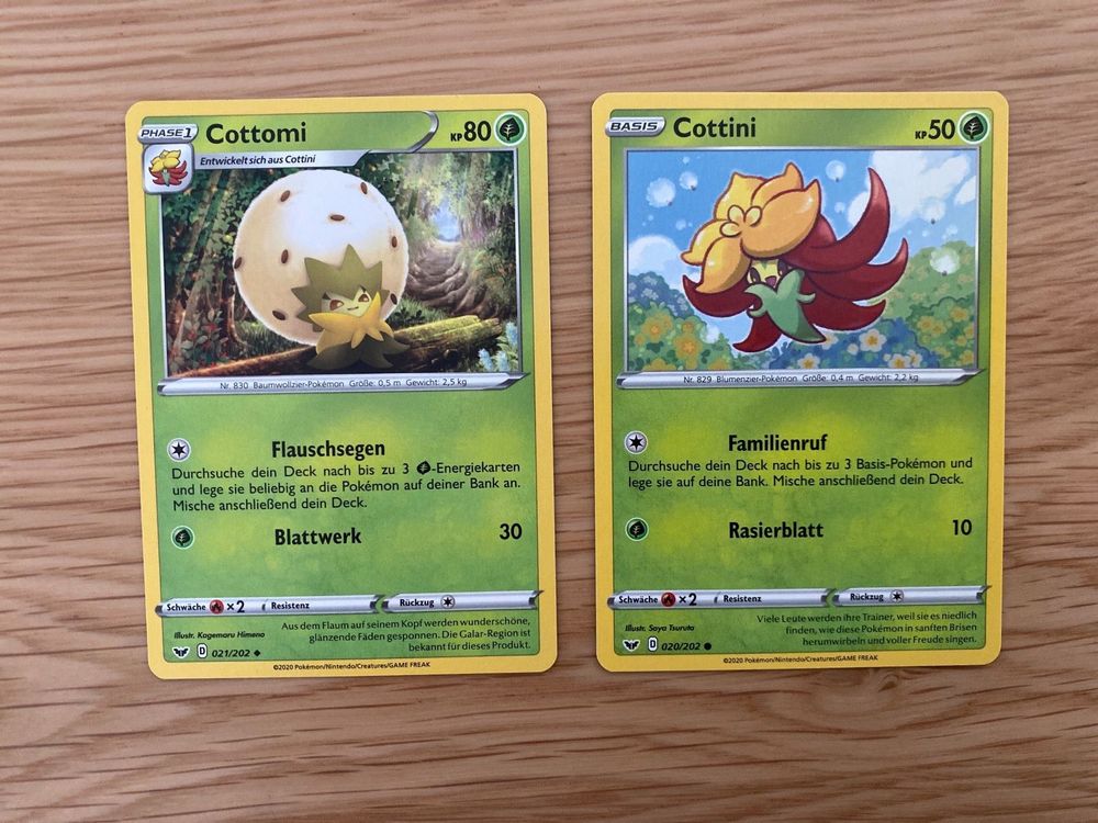Cottomi Cottini Set Pokemon SWSH (Neu (gemäss Beschreibung)) in für CHF ...