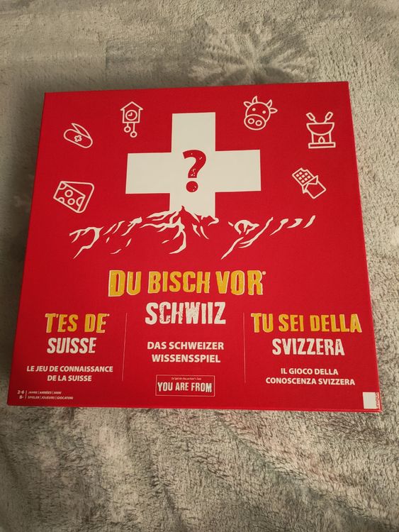 Neus Wissensspiel "Du bisch vor Schwiiz"- Perfekt für Famili (Neu ...