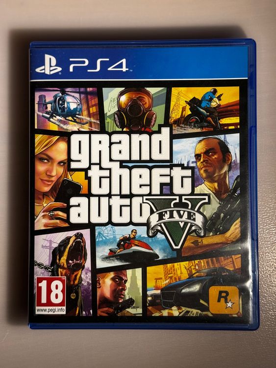 GTA 5 für Ps4/Ps5 (Gebraucht) in Oberwil b. Zug für CHF 10.7 – mit Lieferung auf Ricardo kaufen