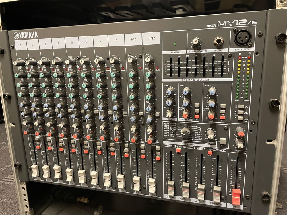 Mischpult Yamaha MV12/6 mit Hardcase (Gebraucht) in Leutwil für CHF 170 – nur Abholung auf ...