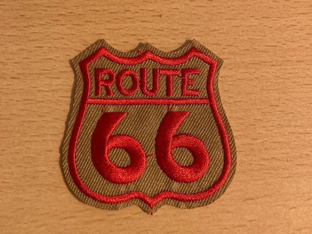 Route 66 Patch Sticker Aufnäher 13 (Neu (gemäss Beschreibung)) in Horn ...