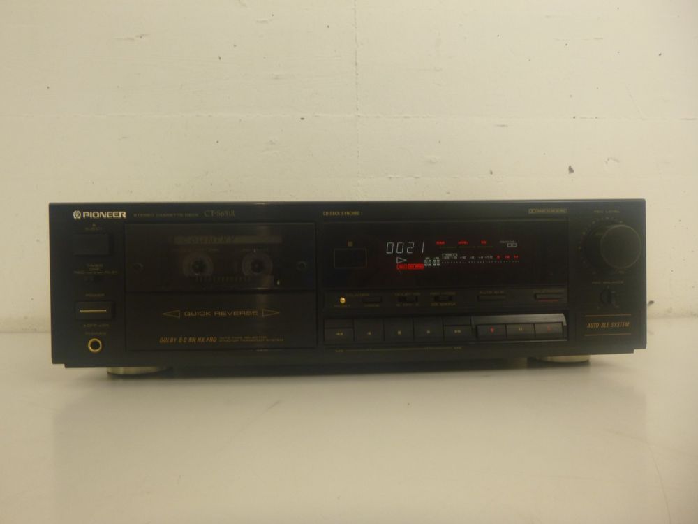 Pioneer CT-S 651 R Stereo Cassette Deck (Gebraucht) in Fahrweid für CHF 100 – mit Lieferung auf ...