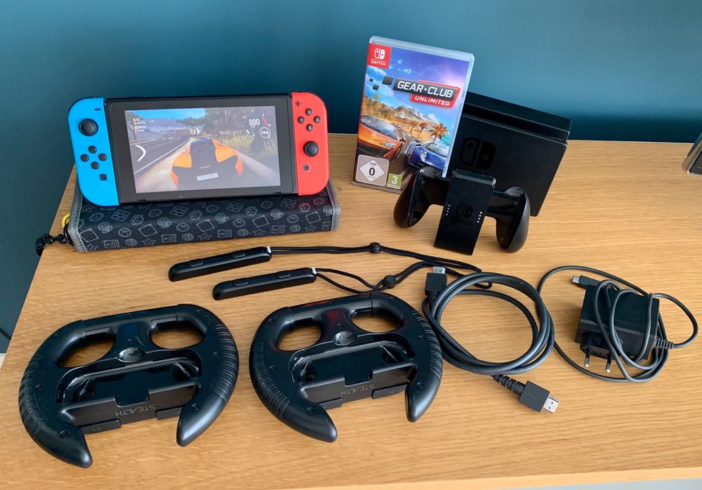 Nintendo Switch + Gear Club Unlimited + Zubehör | Kaufen auf Ricardo