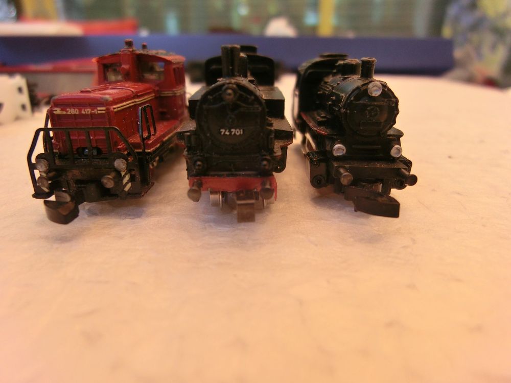 Märklin: Lot mini-club 3 Loks,12 Wagen (Gebraucht) in Stein AG für CHF ...
