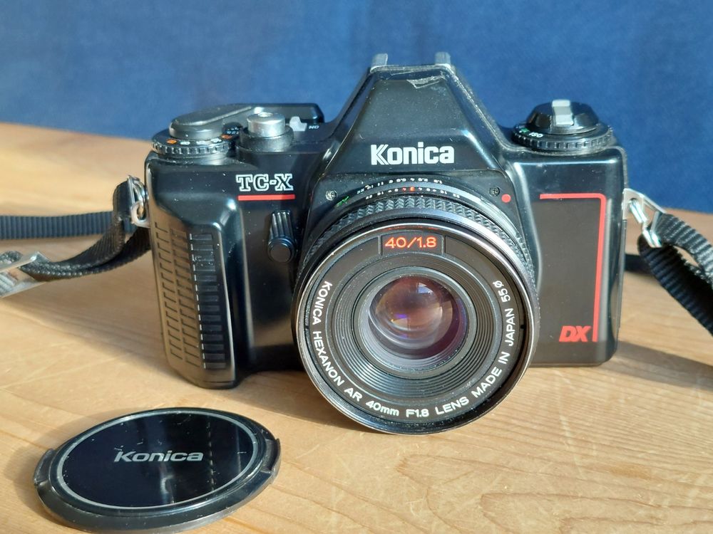 Konica TC-X DX Kamera mit Objektive Konica Hexanon AR 40/1.8 | Kaufen ...