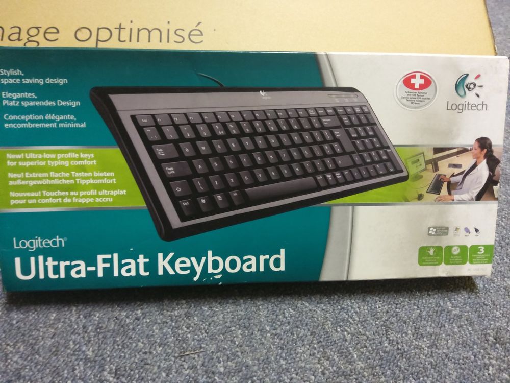 Logitech ultra flat keyboard | Kaufen auf Ricardo