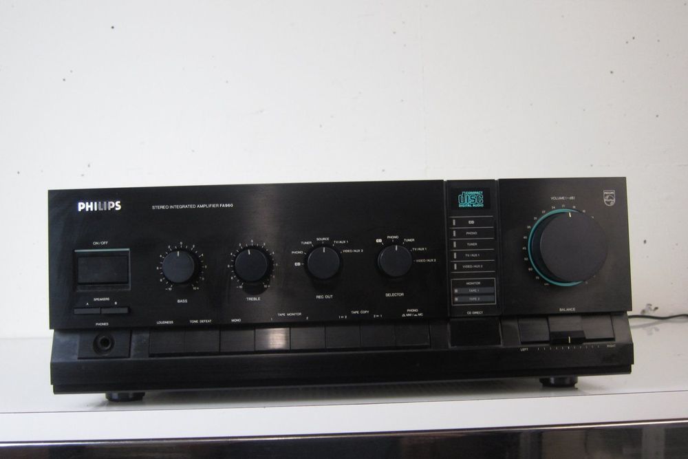 Philips FA-960 Vintage Verstärker (1986-89) - Phono - Vollv (Gebraucht ...