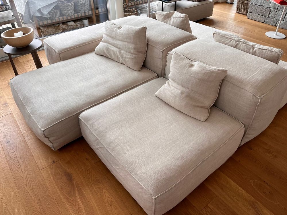 Canapé Living Divani beige - set amovible | Kaufen auf Ricardo