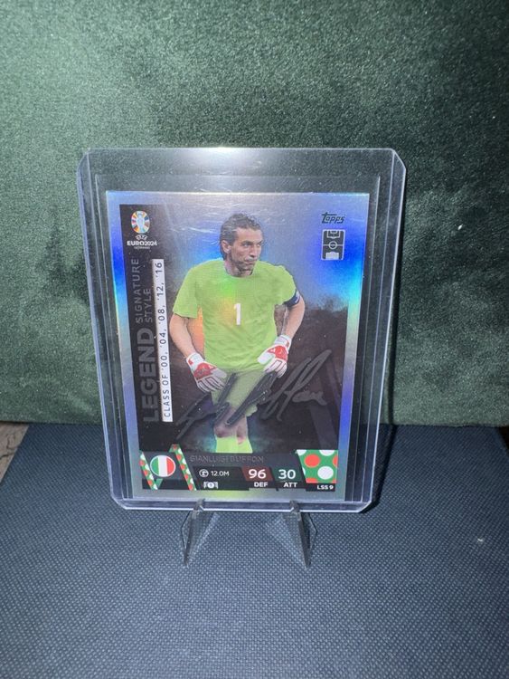 Match Attax Euro 2024 Gianluigi Buffon Signature Style (Neu und ...