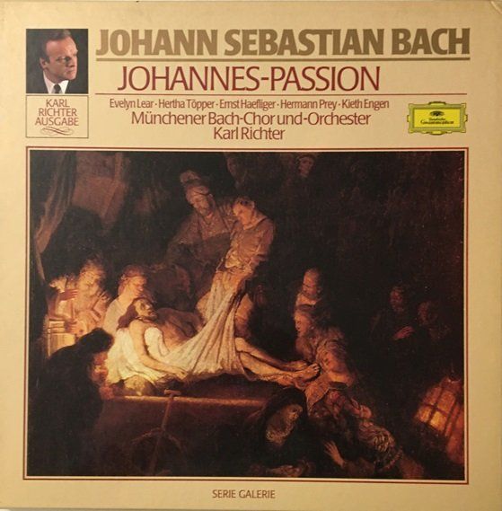 Bach – Johannes-Passion BWV 245 (3 LP-Box-Set) (Gebraucht) in Grüningen ...
