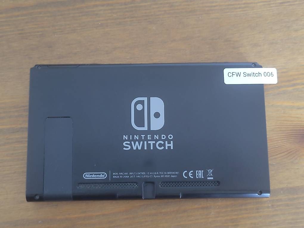 Nintendo Switch CFW homebrew-fähig ungepatcht (006) (Gebraucht) in ...