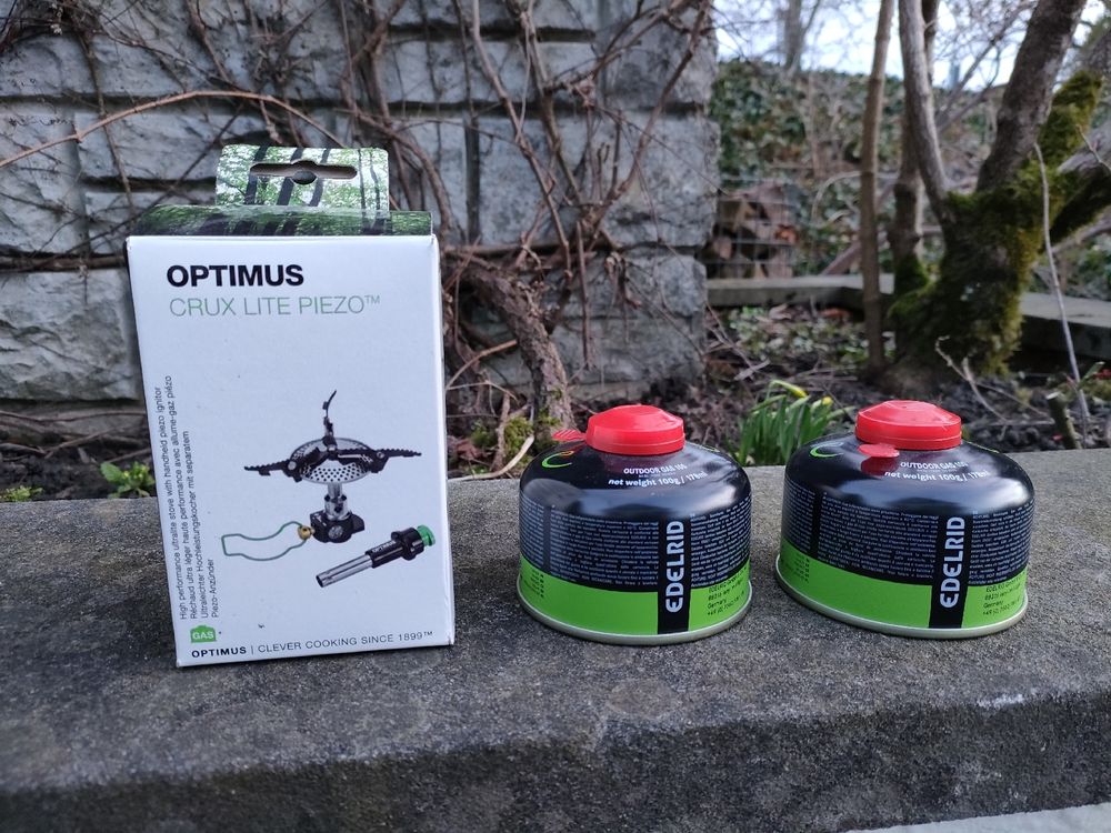 Optimus - Crux Lite Piezo inkl. 2x Kartuschen | Kaufen auf Ricardo