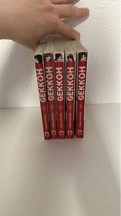 Gekkoh Manga Serie von Serika Himuro, Band 1 bis 5 (Gebraucht) in ...