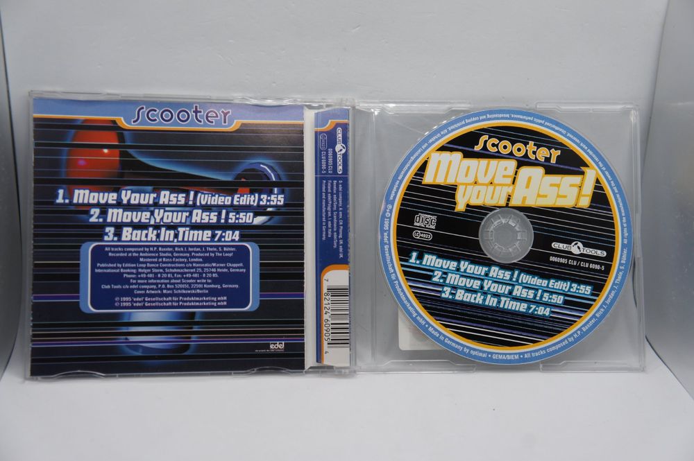 Maxi CD Scooter ‎– Move Your Ass! (Gebraucht) in Ernetschwil für CHF 1. ...