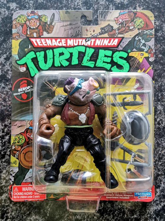 Bebop Action Figur Teenage Mutant Ninja Turtles TMNT OVP (Neu und ...