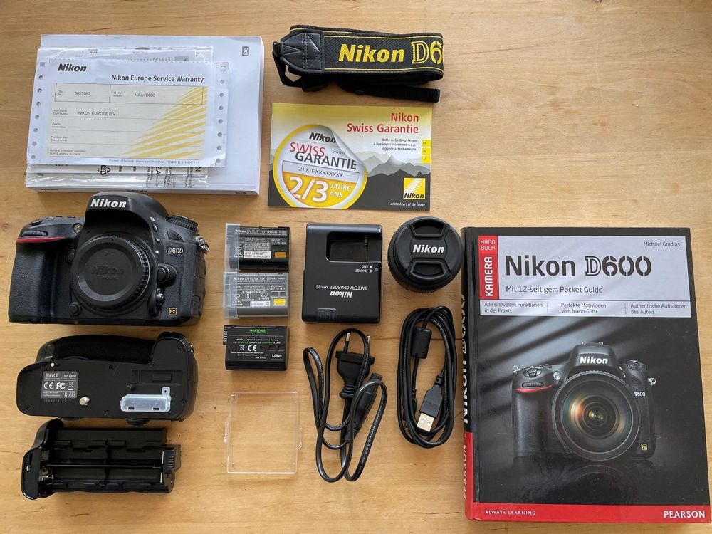 Nikon D600 mit viel Zubehör (Gebraucht) in Thierachern für CHF 330 ...