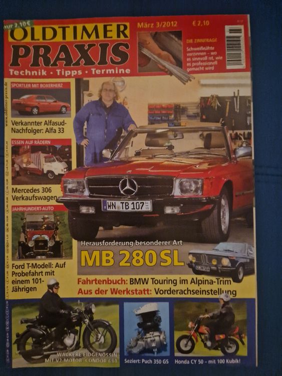 Mercedes 280 SL Alfa 33 Condor 680 Bmw 2000 tti touring (Gebraucht) in ...