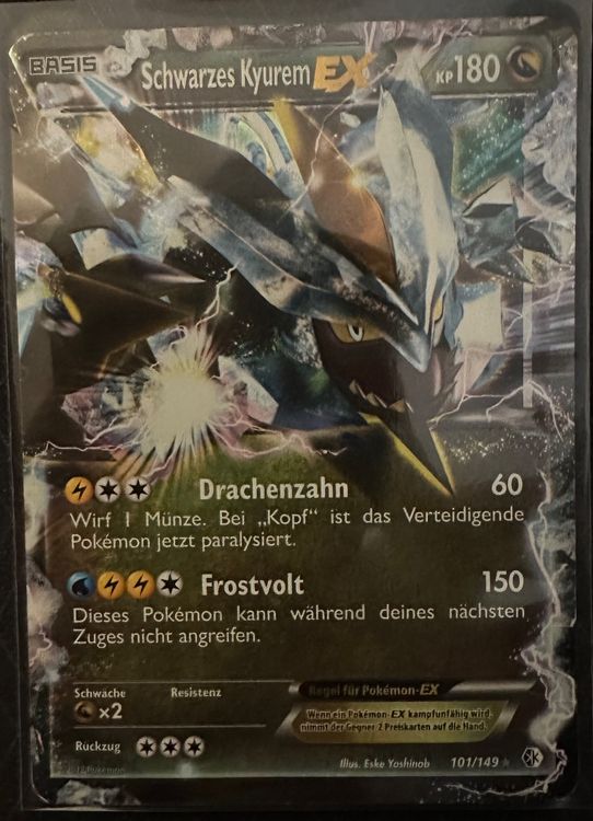 Schwarzes Kyurem EX 101/149 | Kaufen auf Ricardo