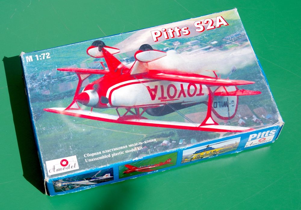 Amodel 7228 Akrobatik-Doppeldecker Pitts S2A, 1/72, Bausatz (Neu und originalverpackt) in ...