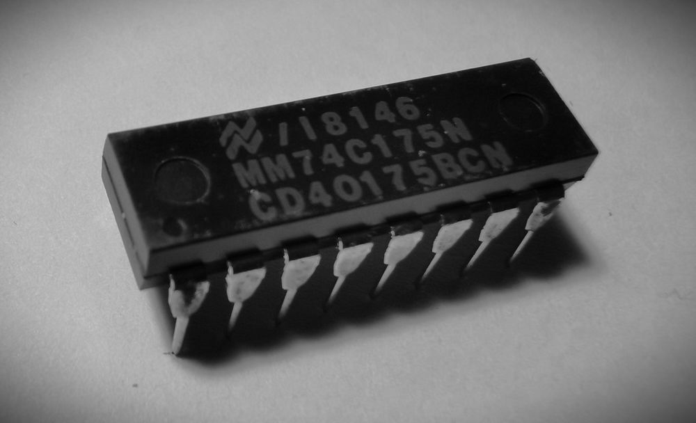 MM74C175N CD40175BCN Quad D-Typ Flip-Flop CMOS 23 Stück (Neu und ...