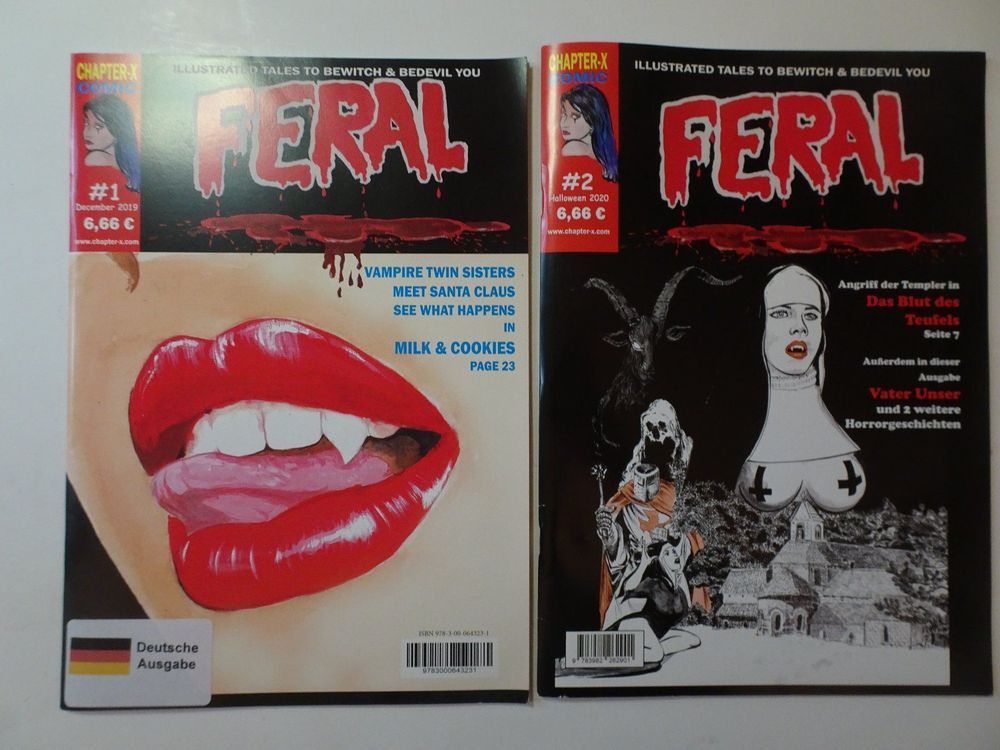 Feral Band 1 & 2 Horror Comic | Kaufen auf Ricardo