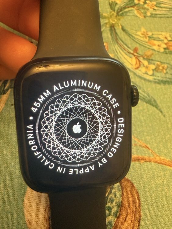 Apple Watch Series 9, 45mm Aluminum Case - Black (Neu (gemäss ...