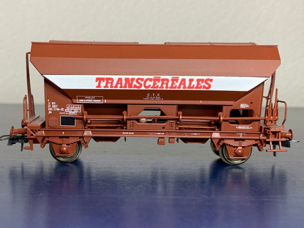 SBB CFF FFS + SNCF * 3x wagons marchandises ROCO (Neu (gemäss ...