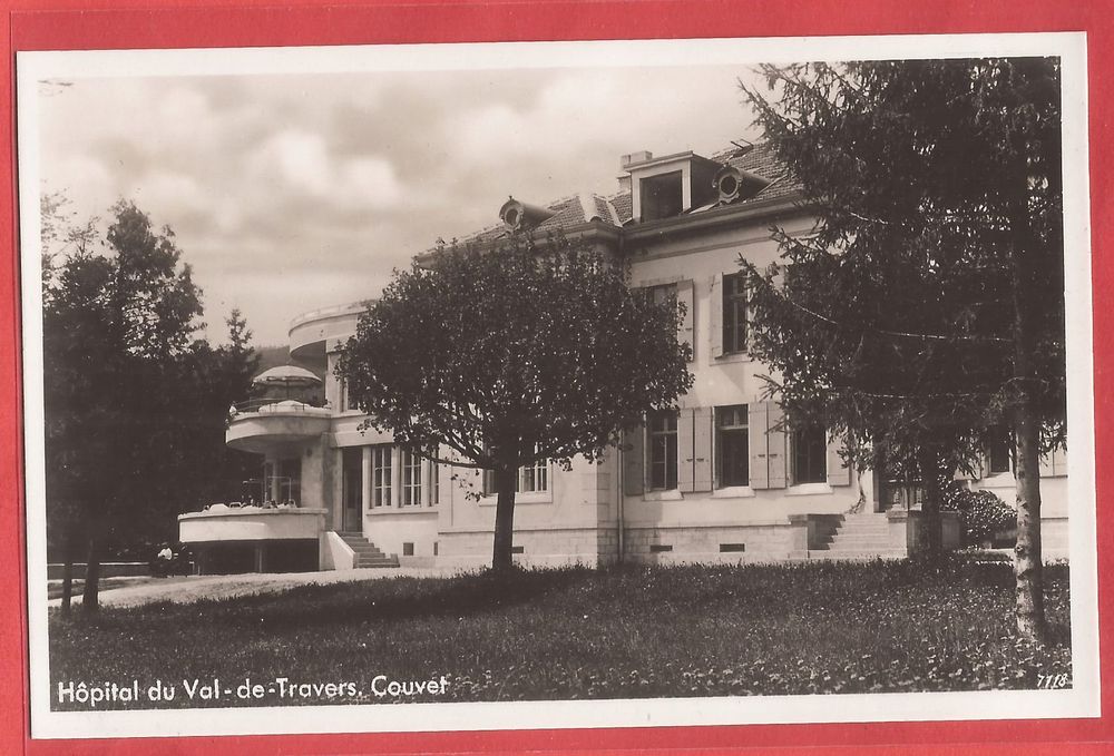 Couvet - Hôpital du Val-de-Travers - ca. 1945 (Gebraucht) in Fislisbach ...