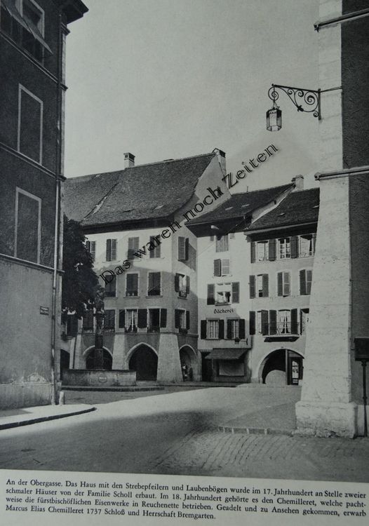 Bern Biel Bienne Obergasse Bäckerei damals (Gebraucht) in Safnern für ...