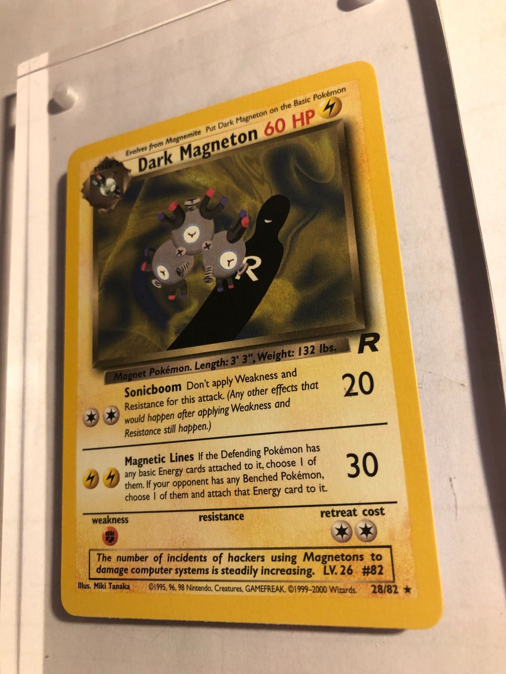 Dark Magneton (rare) Team Rocket - MINT - ab 1.- (Usato) a Giubiasco ...