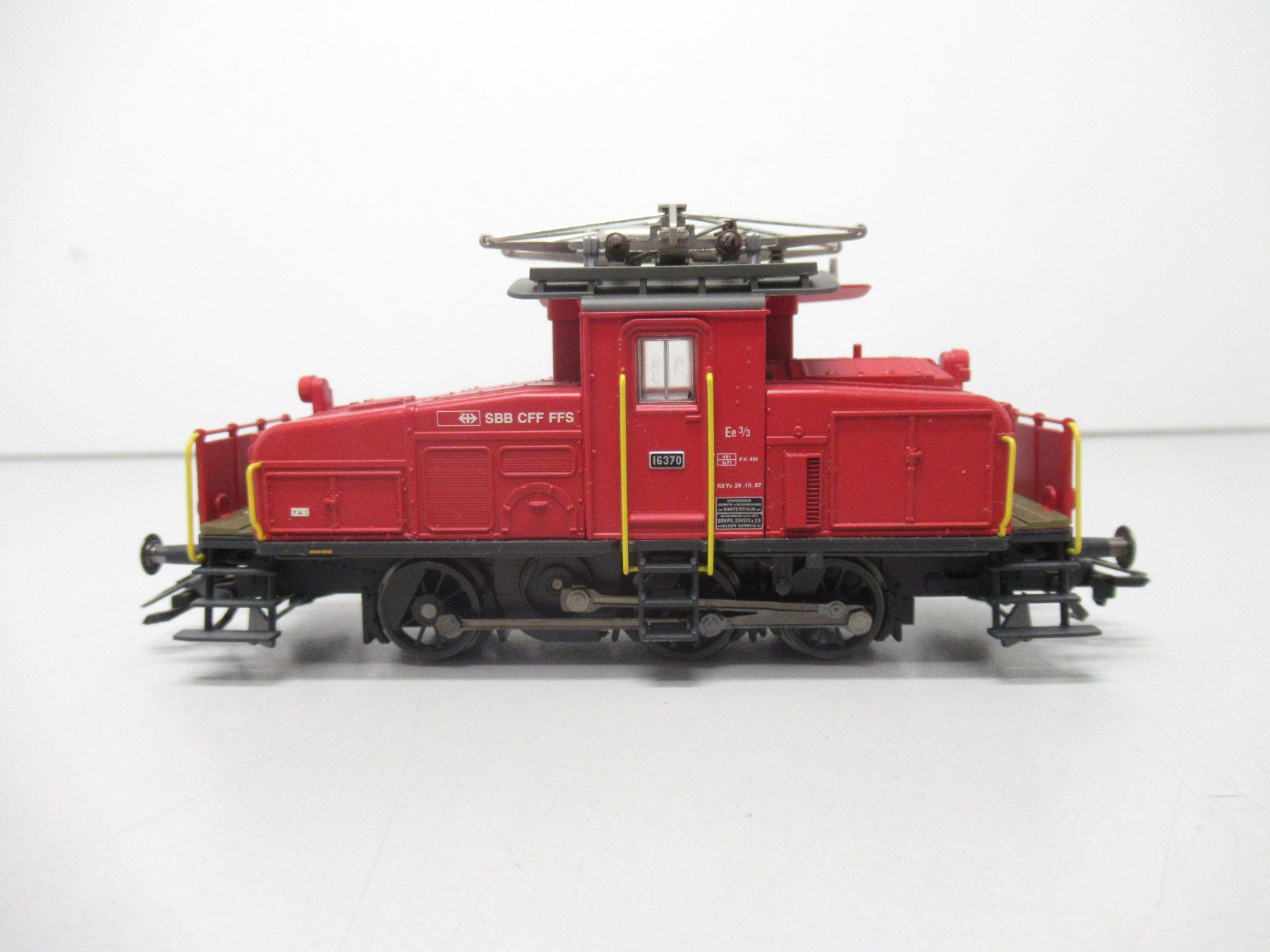 Trix 22316 E-Lok Ee 3/3 SBB CFF FFS Digital Gleichstrom H0 (Gebraucht ...