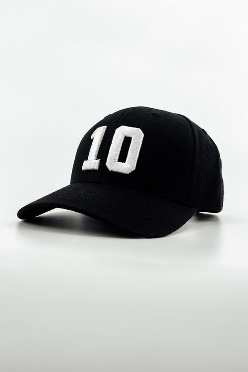 Baseball Cap schwarz mit Nummer 10 | Kaufen auf Ricardo