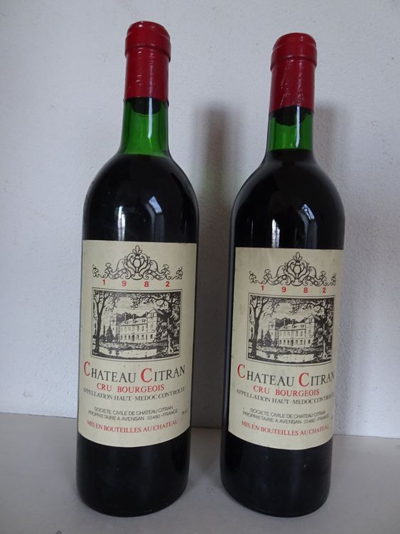 Chateau Citran 1982 Cru Bourgeois (Gebraucht) in Siebnen für CHF 23 ...