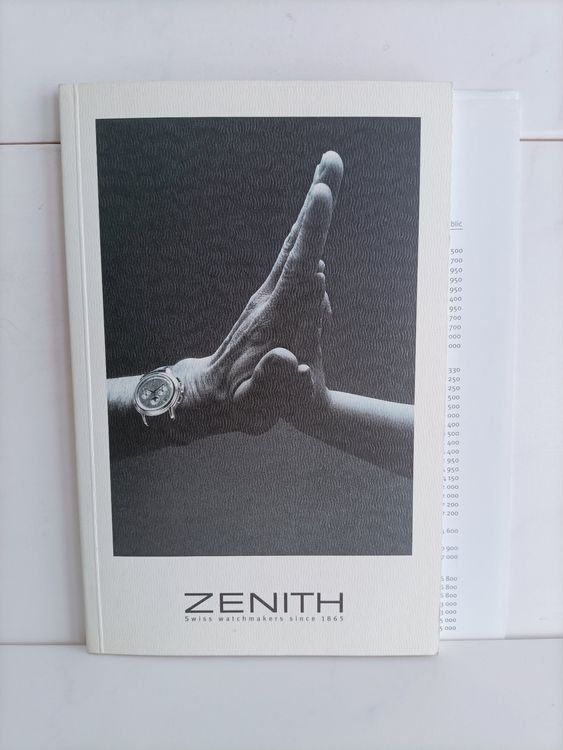 Catalogue Brochure montres Zenith 1998 (FR) (D'occasion) à crans montana pour CHF 8 – avec ...