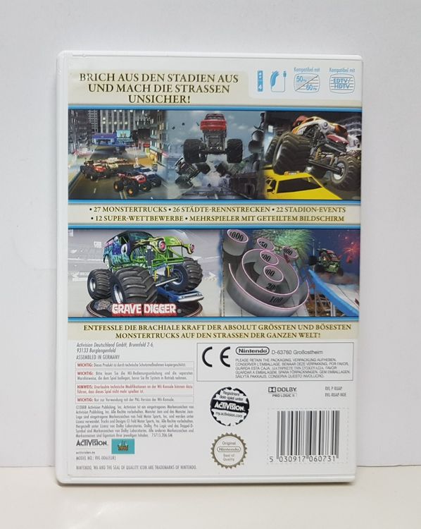 Monster Jam Urban Assault Monstertrucks Wii (Gebraucht) in Schüpfheim ...