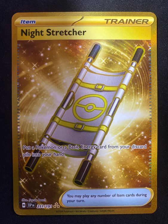 Night Stretcher 251 - Nachttrage - Surging Sparks - EN (Neu (gemäss ...