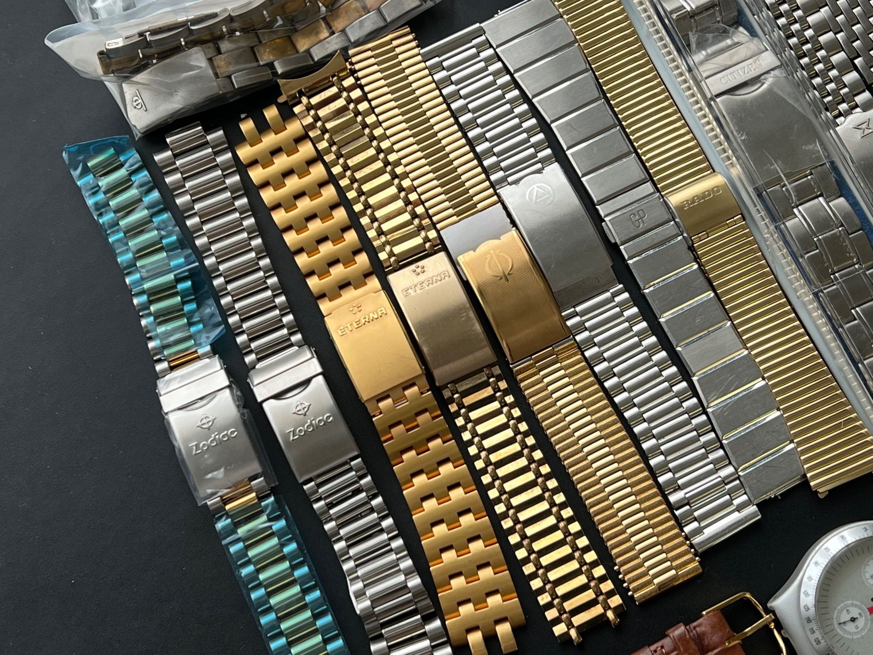 Uhren Lot und Marken Armbänder, Eterna, GP, Rado Vintage etc (Defekt ...