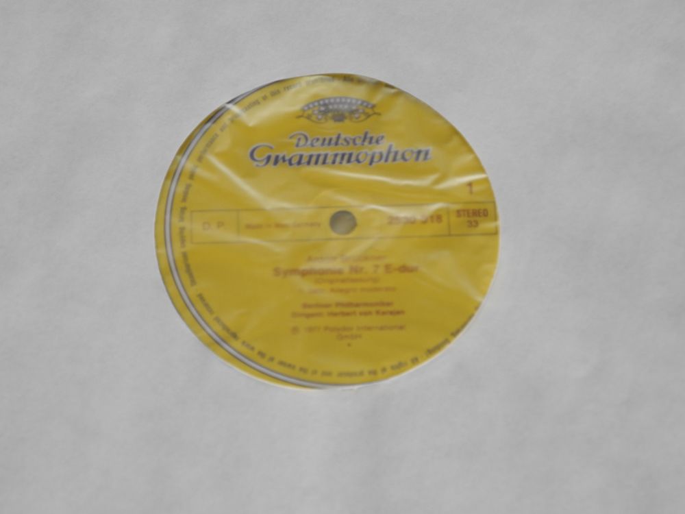 BRUCKNER: SINFONIE NR 7 - KARAJAN - DGG 2 LPs (Neu (gemäss Beschreibung)) in Fahrwangen für CHF ...