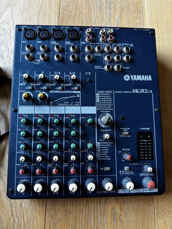 Yamaha MG82Cx - Mischpult 8 Kanal (Gebraucht) in Zürich für CHF 75 – nur Abholung auf Ricardo kaufen