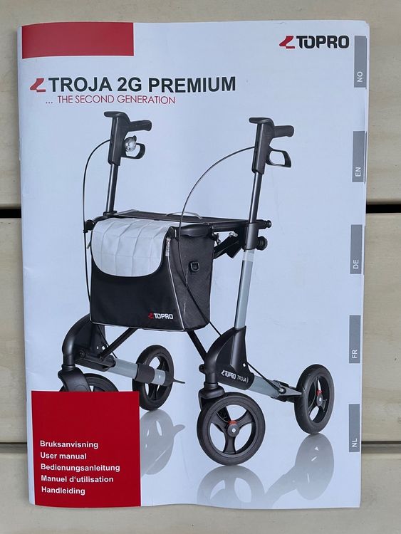 Rollator TROJA 2G Premium, Marke TOPRO (Gebraucht) in Zürich für CHF ...