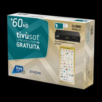 Strong Decoder Tivusat Srt7807, Sat Pay-TV Tivusat Smartcard (Nuovo e ...