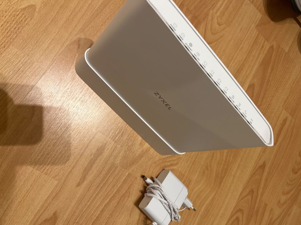 Zyxel AX7501-B1 Router 10G Fiber - Top Zustand, Weiss! (Neu (gemäss ...