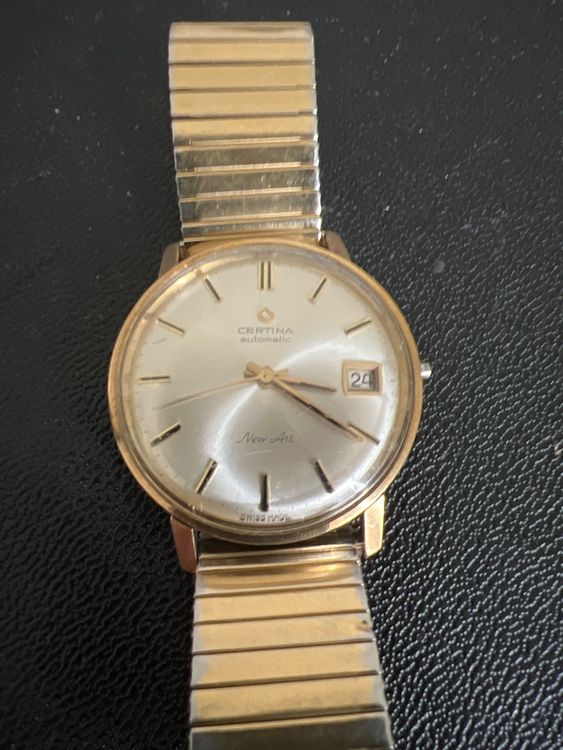Certina New Art Automatic 35 mm Goldcap (Gebraucht) in Pfeffingen für CHF 143 – mit Lieferung ...